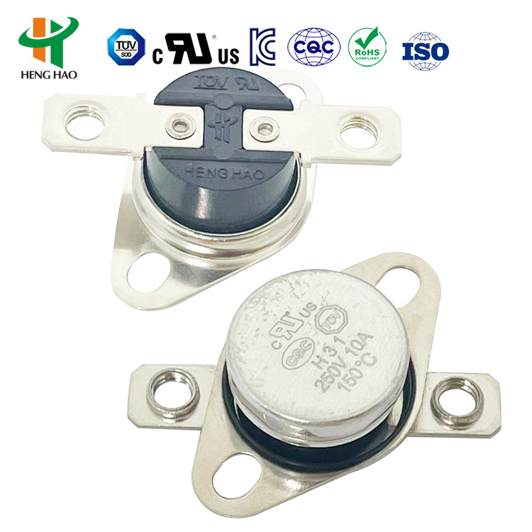 KI31 KSD301 เทอร์โมสแตตสองโลหะ KSD302 เครื่องปรับอุณหภูมิ
