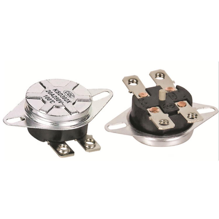 KSD303 Model bipolarThermal Switch , 250V Rated 25A or 40A Bipolar ...