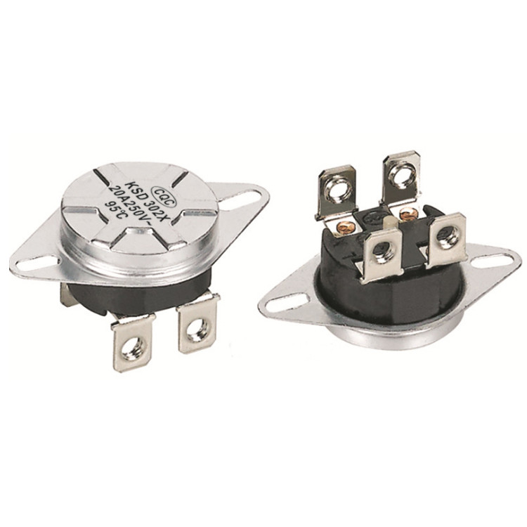 Efficient Mini Thermal Switch , Bipolar Bimetallic Thermal Thermostat